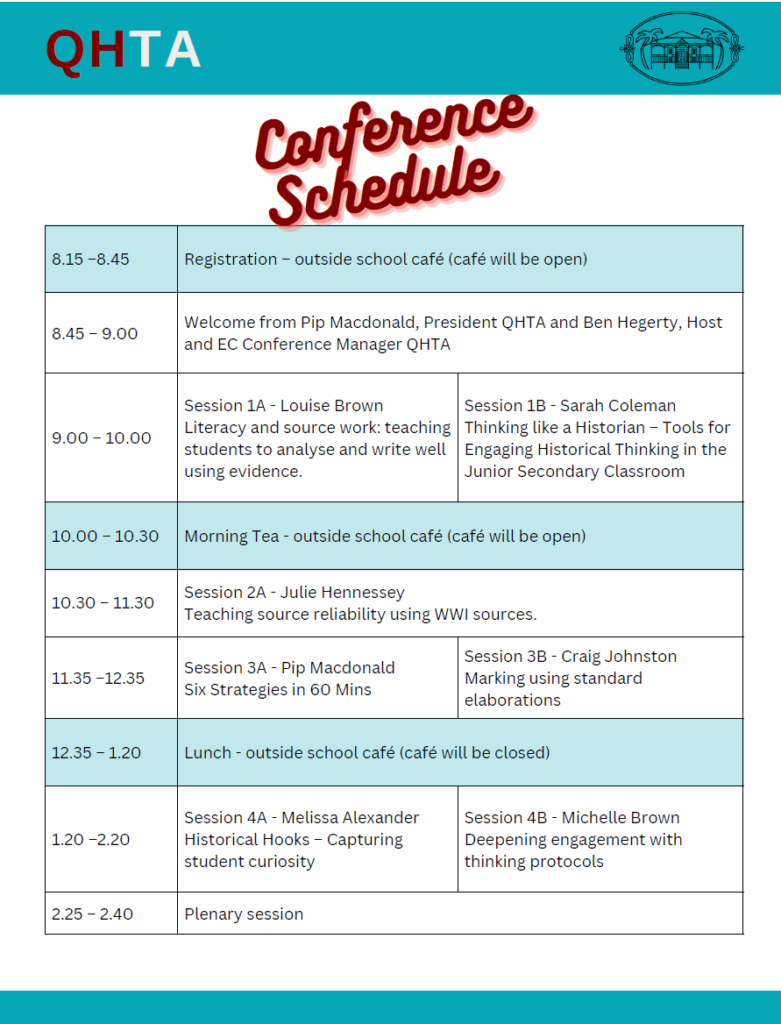 2025 QHTA Early Career Conference - QHTA