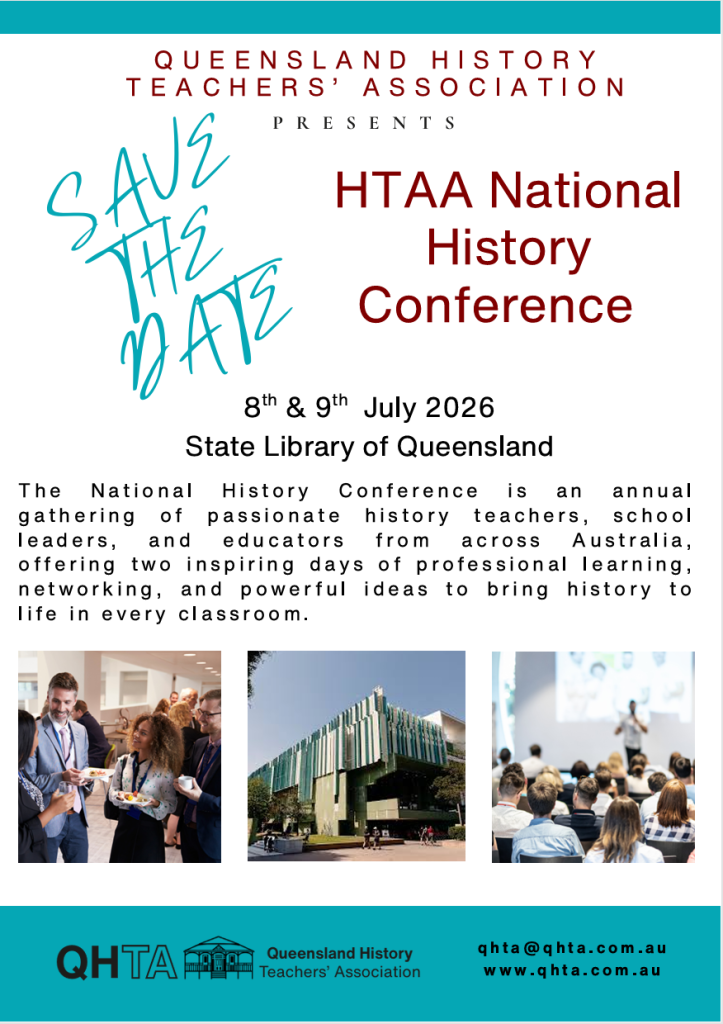 2026 National History Conference - QHTA